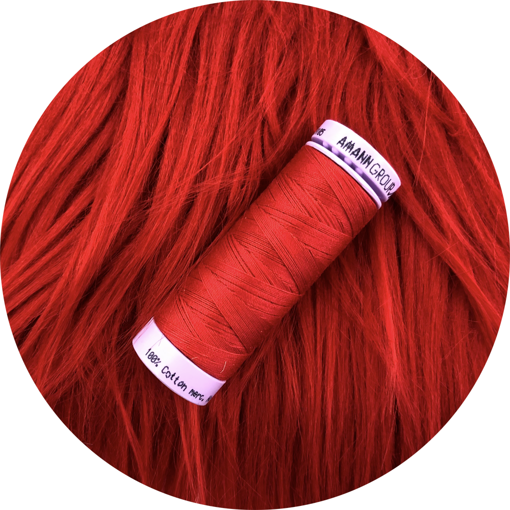 Fire Engine Cotton Thread | Puppet Pelts
