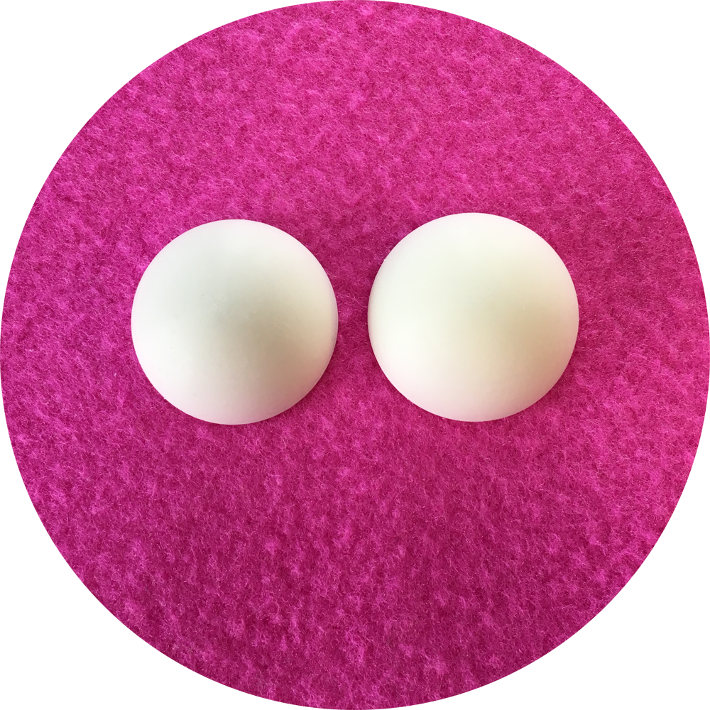 40mm Blank Domed Puppet Eyes | Puppet Pelts
